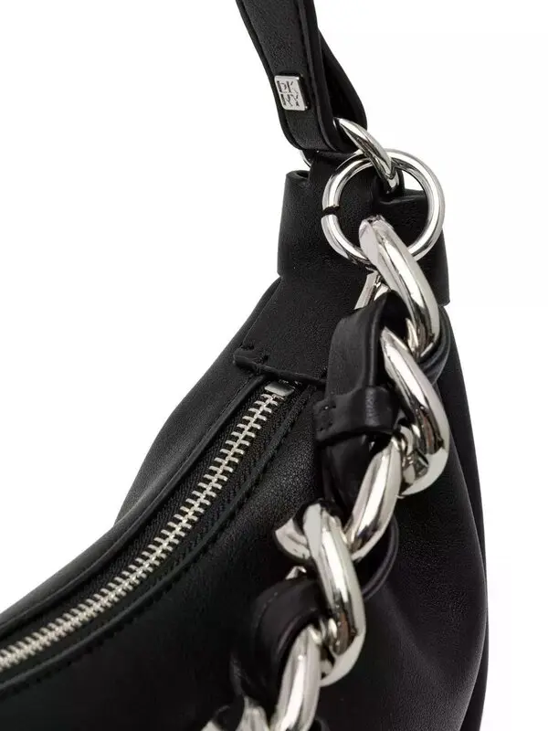 Dkny Chain Shoulder Bag - Black
