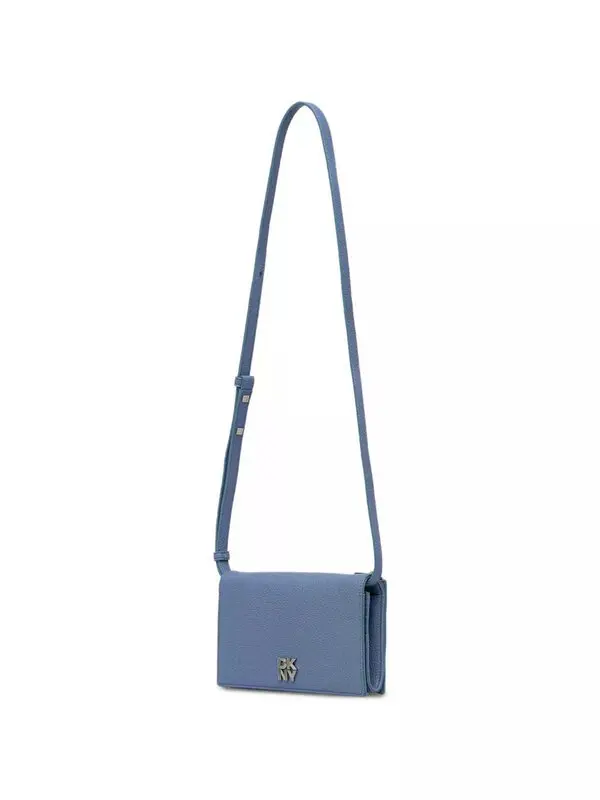 Dkny Logo-plaque Wallet - Blue