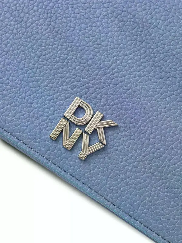 Dkny Logo-plaque Wallet - Blue