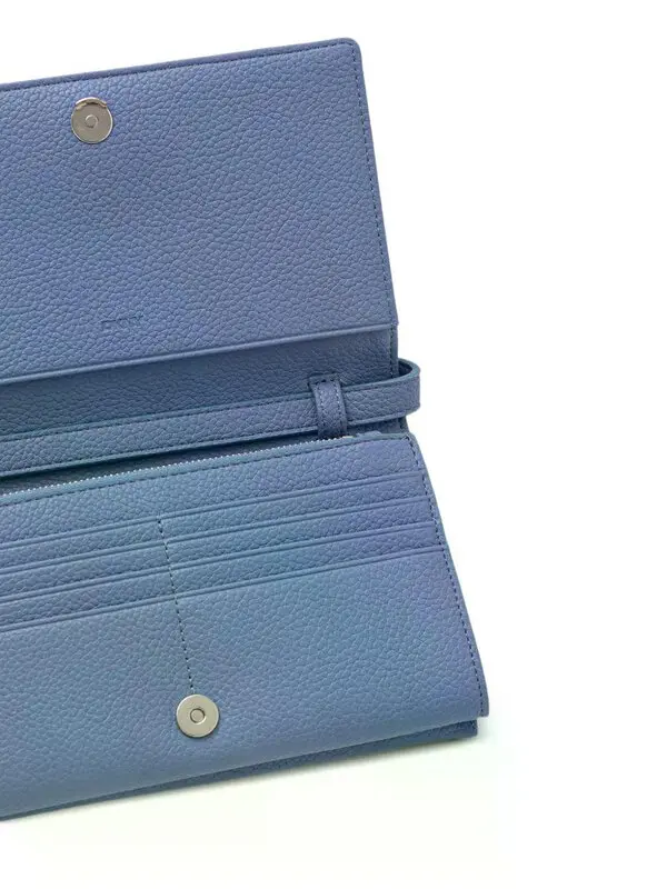 Dkny Logo-plaque Wallet - Blue