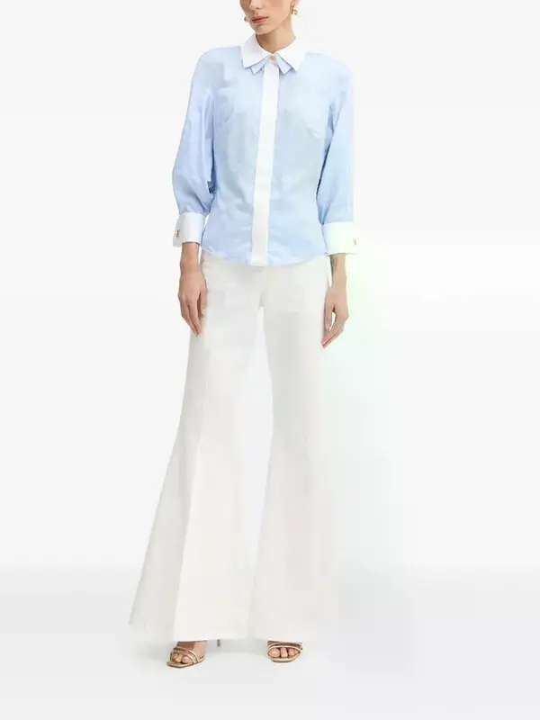 Elisabetta Franchi Diamond Jacquard Shirt