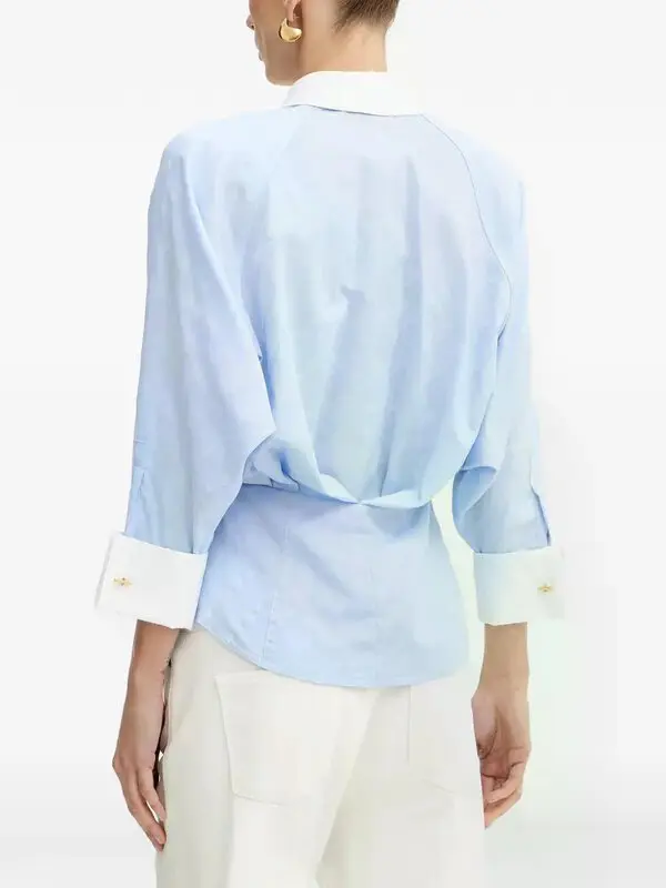 Elisabetta Franchi Diamond Jacquard Shirt