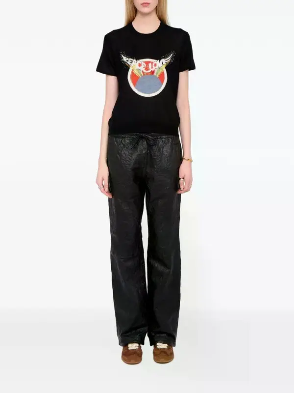 Zadig&Voltaire Embellished Graphic T-shirt