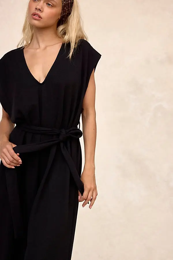 Free People Rio One-piece Jumpsuit - Black