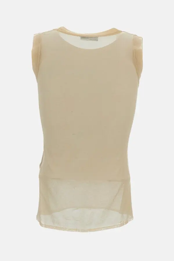 DURAZZI MILANO Tank Top - Beige
