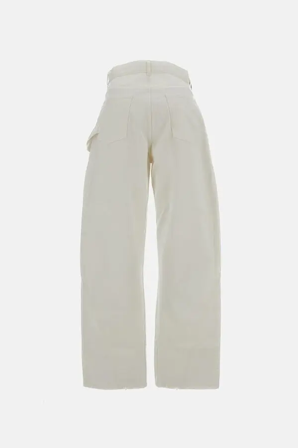 JW Anderson Work Clothes Denim Twisted Jeans