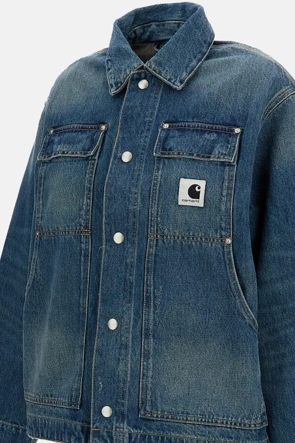 Carhartt Work In Progress Arctic Smith Denim Jacket - Blue