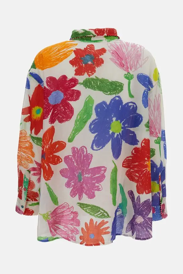 Pero Floral Print Shirt - Multicolor