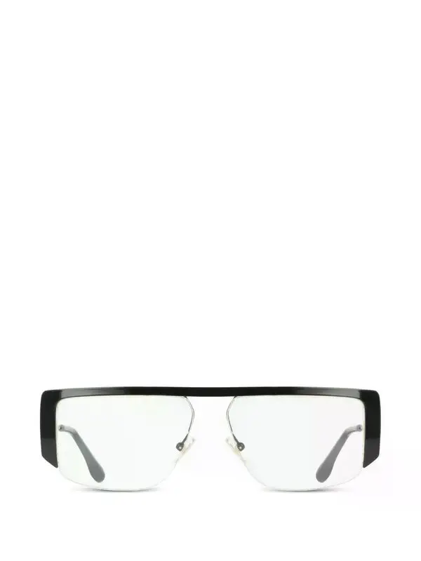 Victoria Beckham Rectangle Sunglasses - Black