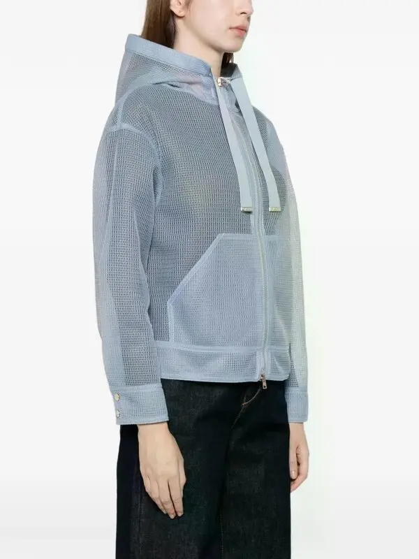Herno Semi-sheer Hooded Jacket