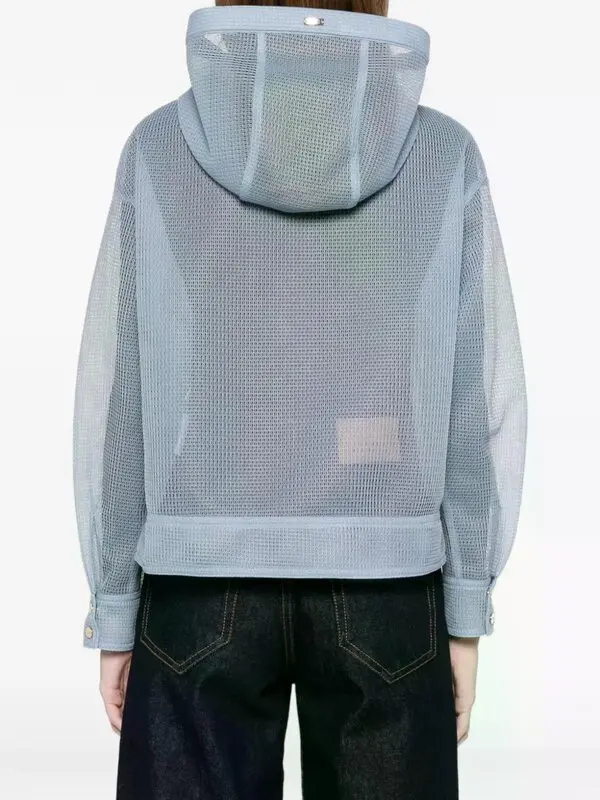 Herno Semi-sheer Hooded Jacket