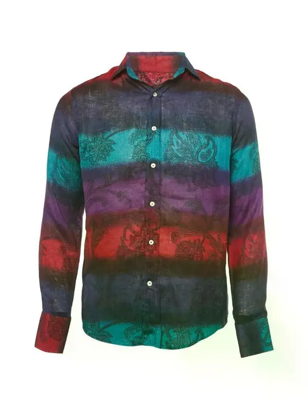 Etro Linen Paisley Shirt