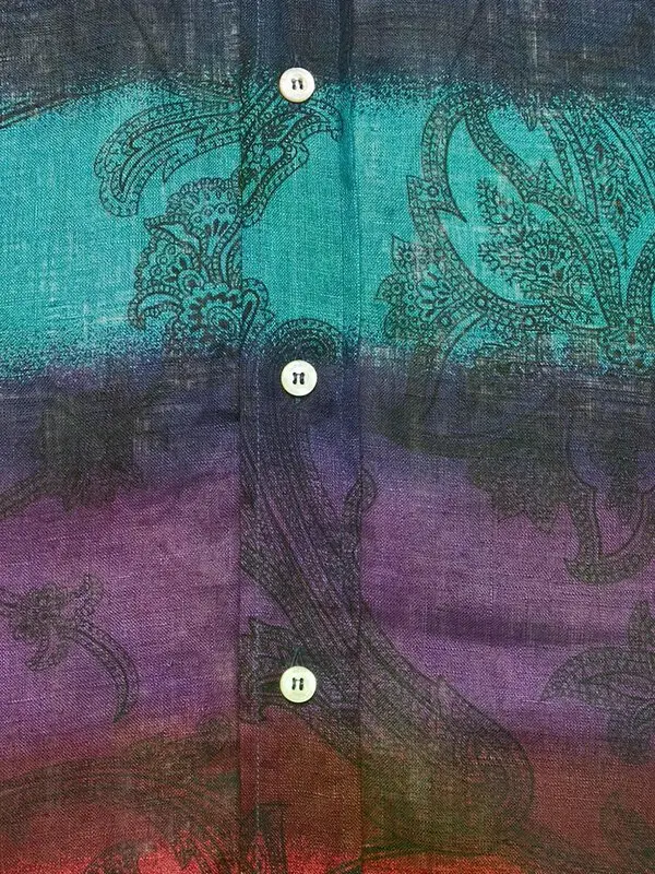 Etro Linen Paisley Shirt