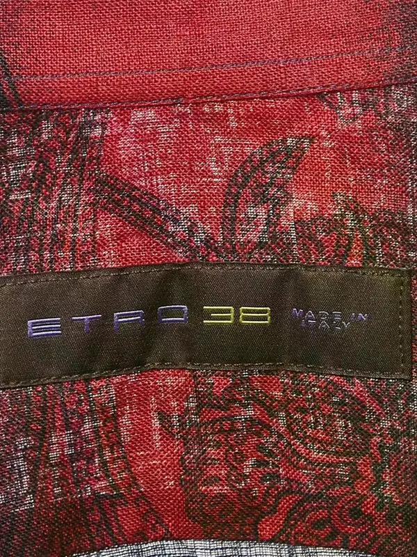 Etro Linen Paisley Shirt