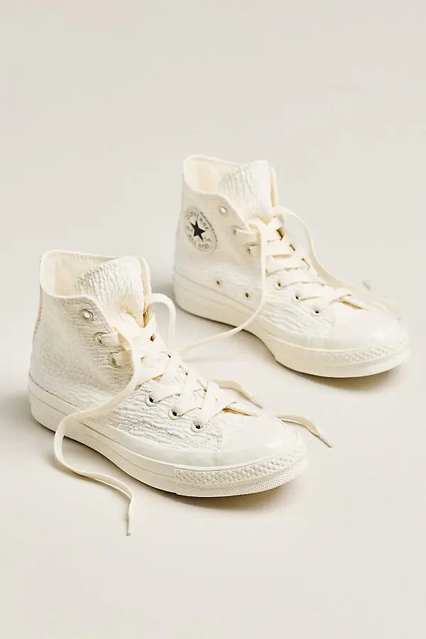 CONVERSE Chuck 70 Tonal Textured High Top Sneakers