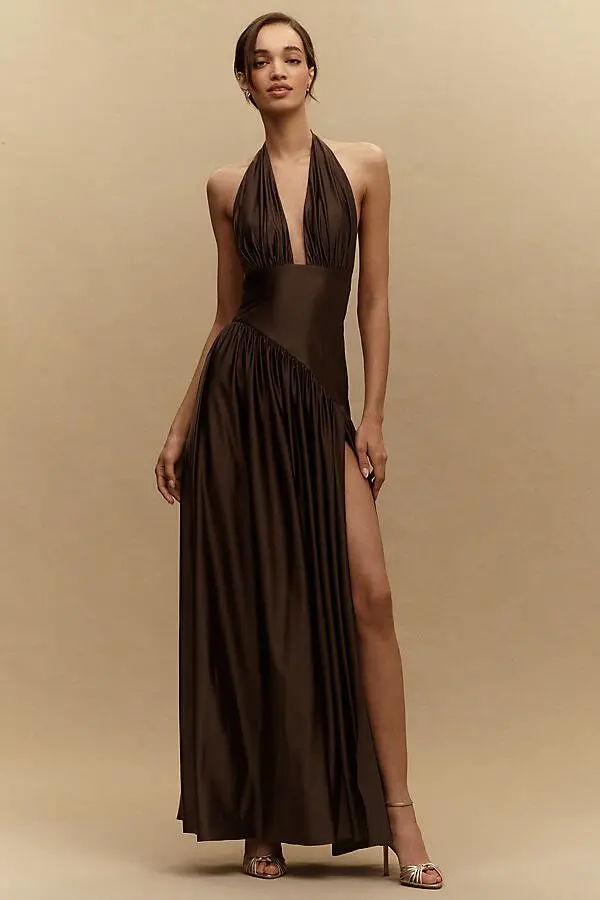 DELFI COLLECTIVE Rae Asymmetric Maxi Dress