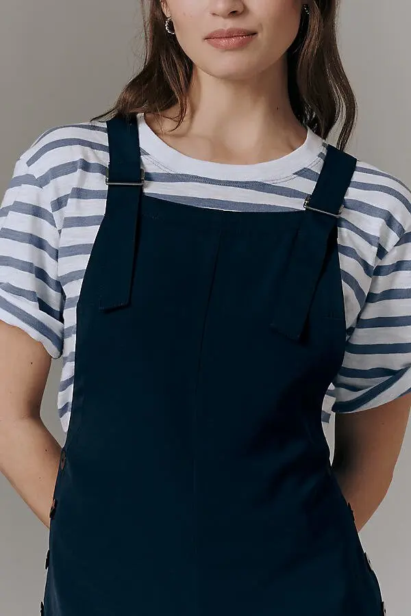 Maeve Tailored Pinafore Wide Leg Jumpsuit
