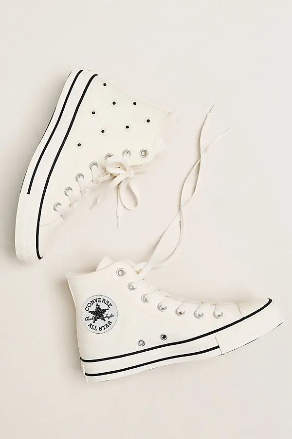 CONVERSE Chuck Taylor All Star Beaded High Top Sneakers