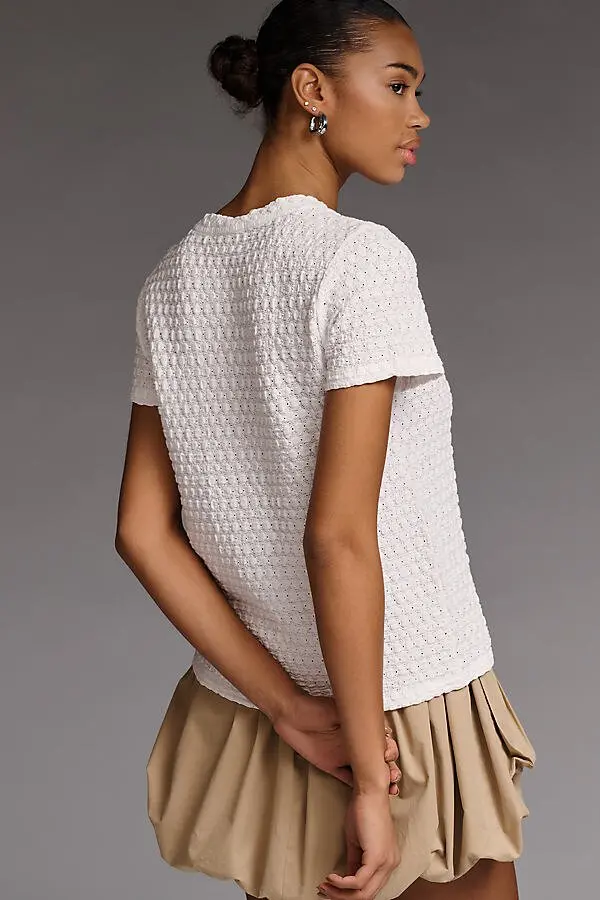 Sanctuary Pucker Up Tee - White