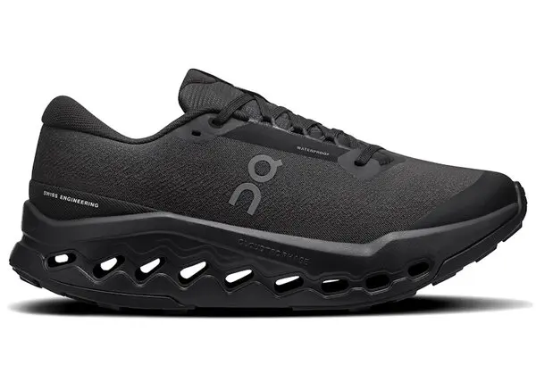 On Running Cloudsurfer Trail 2 Waterproof - Black