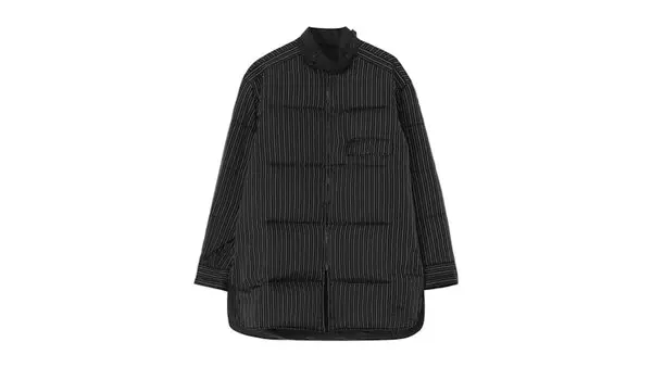 Yohji Yamamoto Padded Chin Strap Coat