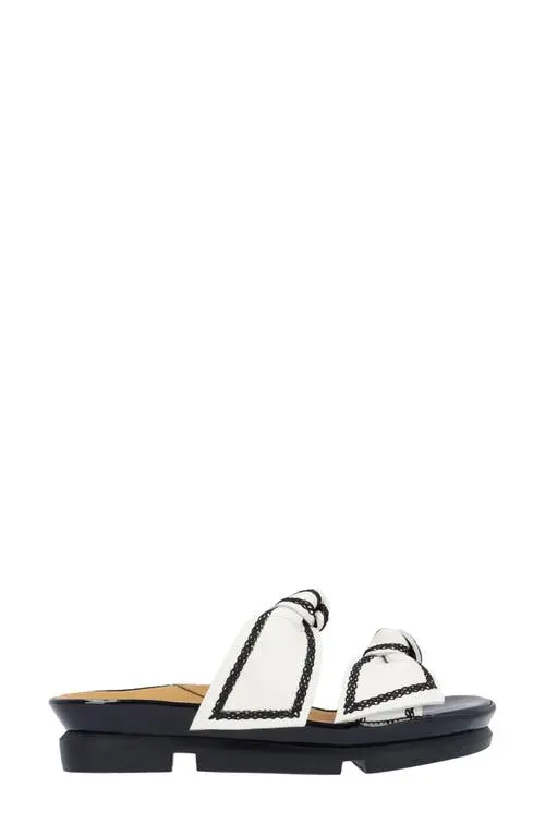 L'AMOUR DES PIEDS Voleta Two-strap Sandal - White