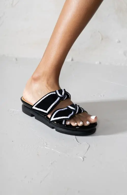 L'AMOUR DES PIEDS Voleta Two-strap Sandal - Black