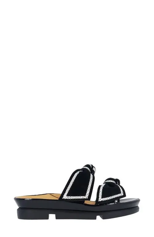 L'AMOUR DES PIEDS Voleta Two-strap Sandal - Black