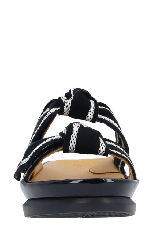 L'AMOUR DES PIEDS Voleta Two-strap Sandal - Black