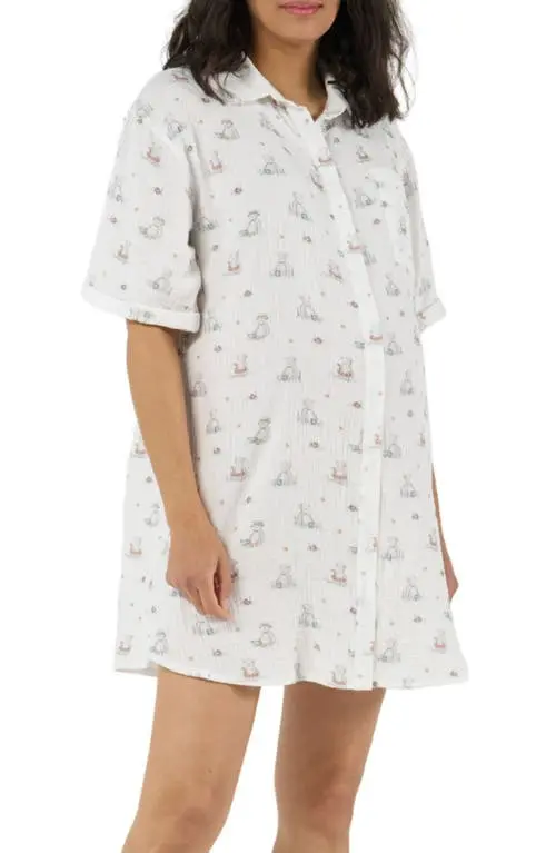 CACHE COEUR Elinor Maternity And Nursing Nightdress - Multicolor