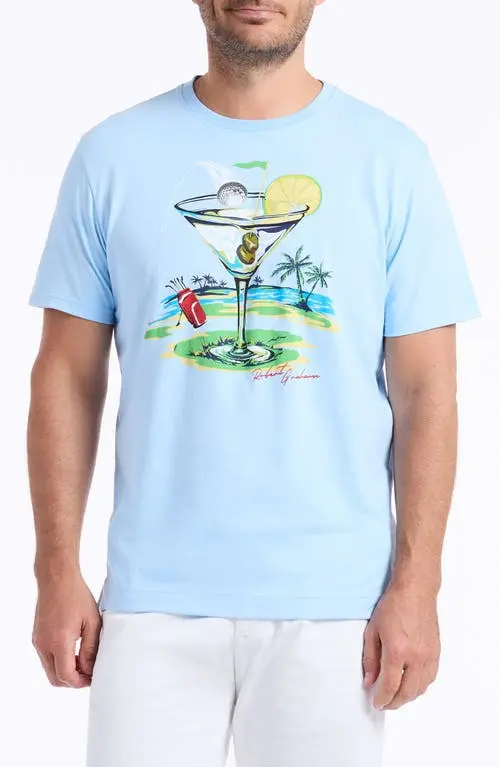 Robert Graham Hole In Fun Graphic T-shirt