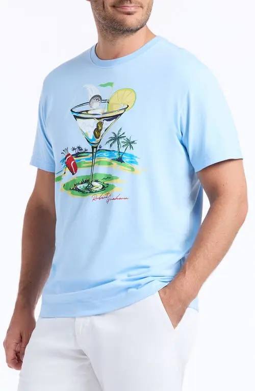 Robert Graham Hole In Fun Graphic T-shirt