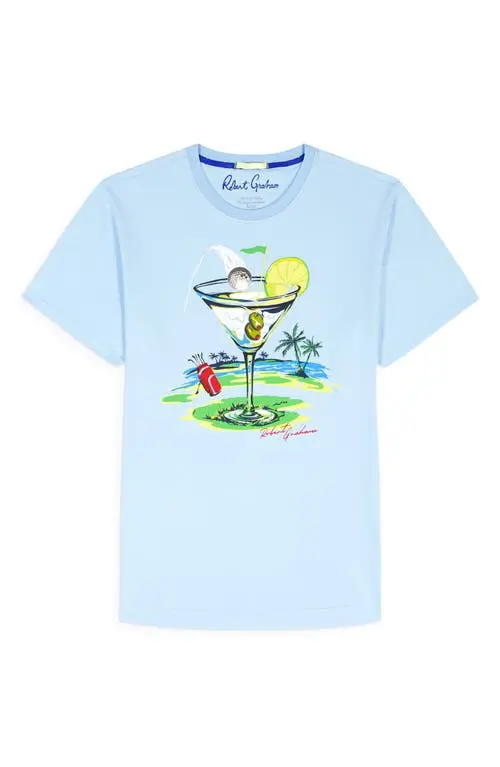 Robert Graham Hole In Fun Graphic T-shirt
