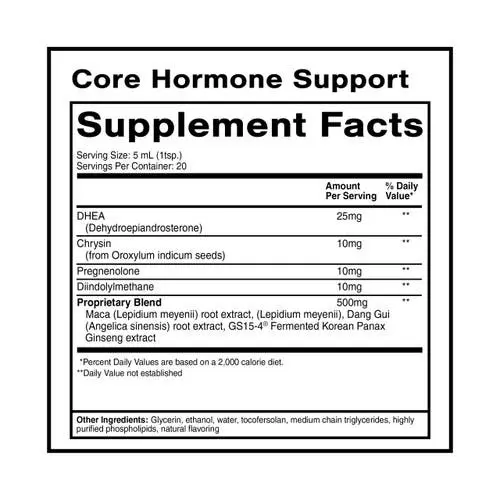 QUICKSILVER SCIENTIFIC Core Hormone Support Liposomal Daily Adaptogenic Supplement