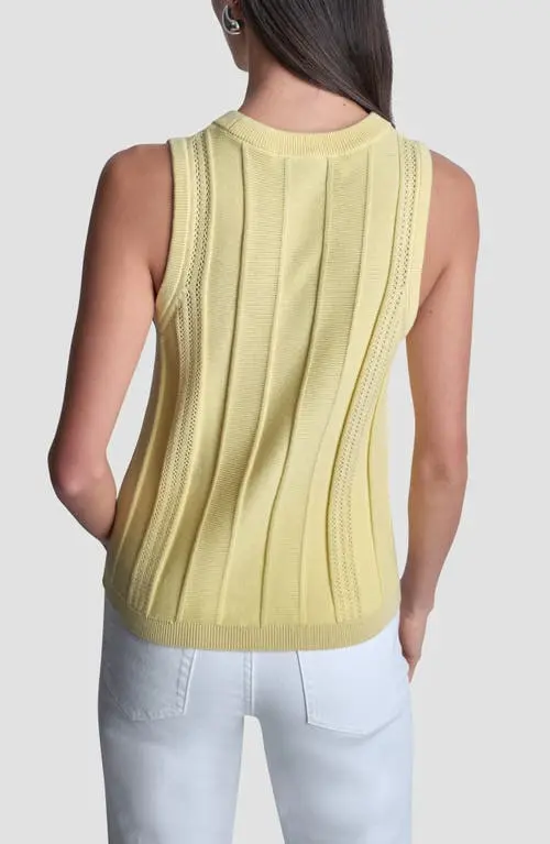 Dkny Sleeveless Cotton Sweater