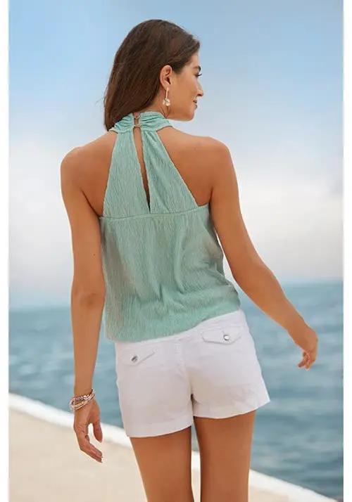 LASCANA Crossover Halter Neck Top