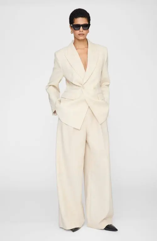 ANINE BING Tiphaine Blazer - Ecru