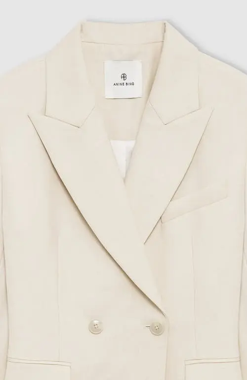 ANINE BING Tiphaine Blazer - Ecru