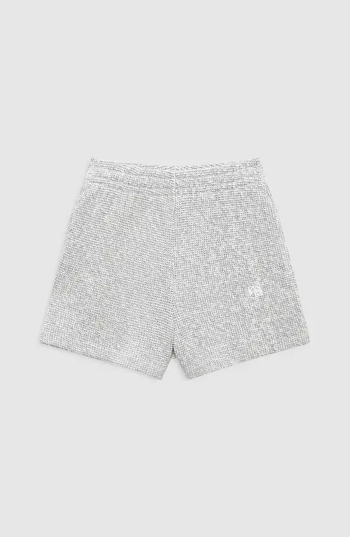 ANINE BING Kam Framed Monogram Shorts