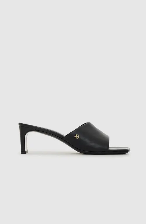 ANINE BING Jayden Mule Sandals - Black