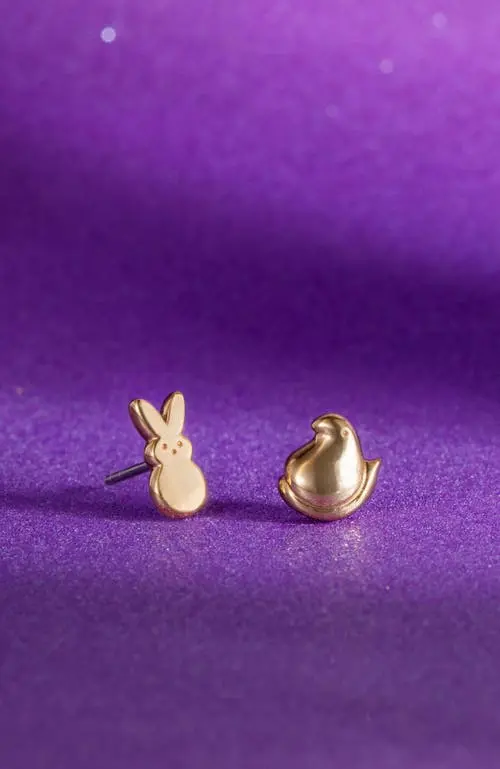 ALEX AND ANI Peeps® Mismatched Stud Earrings