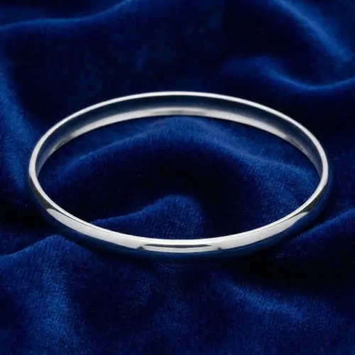 BLISS DIAMOND 6mm 18k Gold Plated Bangle