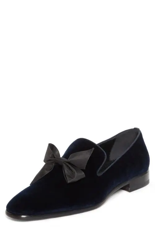 CHRISTIAN LOUBOUTIN Bow Loafer - Last Night/black