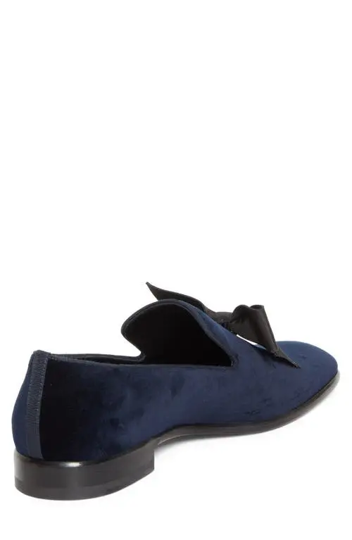 CHRISTIAN LOUBOUTIN Bow Loafer - Last Night/black