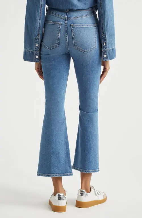 Veronica Beard Carson High-waist Kick Flare Jeans