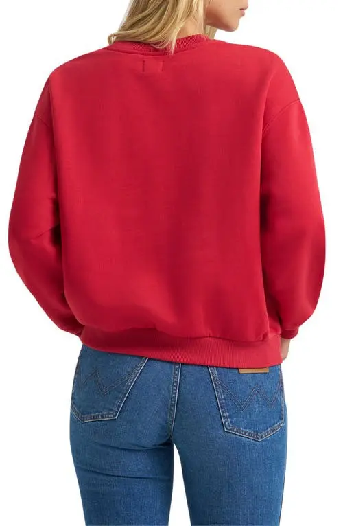 Wrangler Embroidered Pullover Sweatshirt