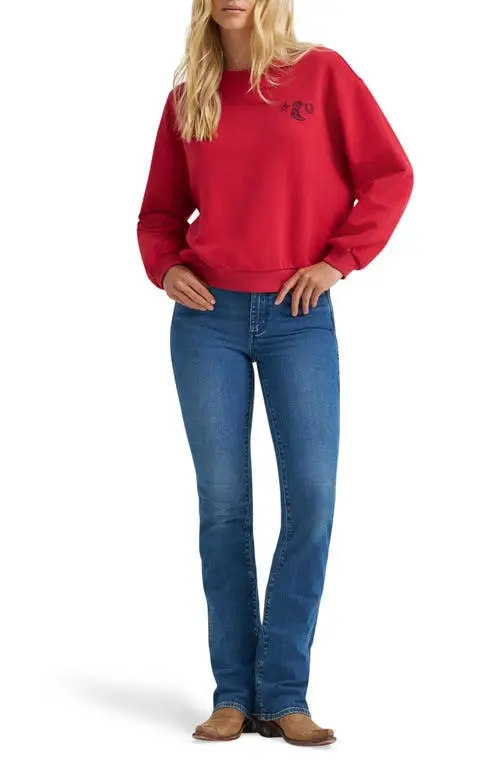 Wrangler Embroidered Pullover Sweatshirt