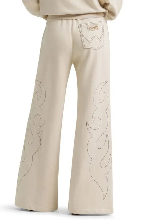 Wrangler X Lainey Wilson Western Graphic Wide Leg Sweatpants
