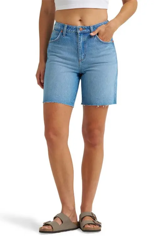 Wrangler Cowboy Cutoff Denim Longline Shorts