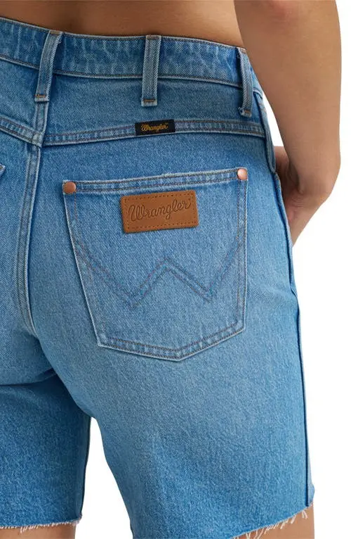 Wrangler Cowboy Cutoff Denim Longline Shorts